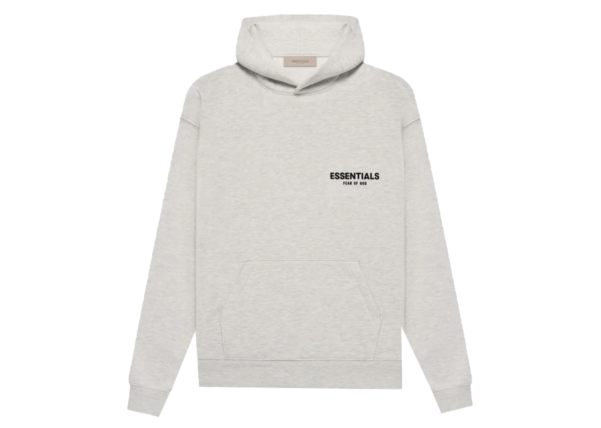 Fear of God Essentials S22 Hoodie Light Oatmeal - PIKASTORE