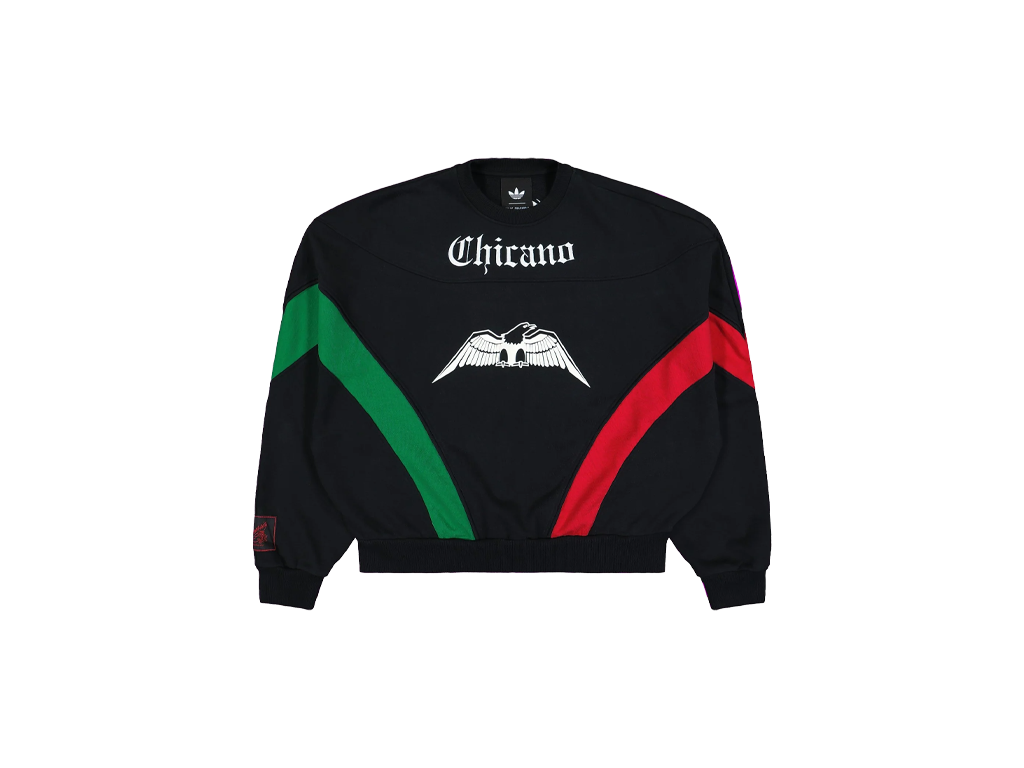Adidas x Willy Chavarria Chicano Sweater Black