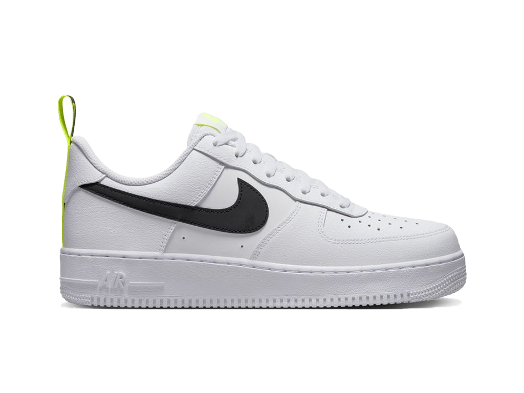 Nike Air Force 1 07 White Black Volt