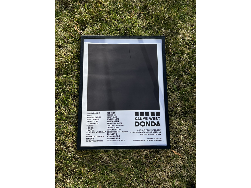 Donda, Kanye West - A3 Album Print – pikastore.cz