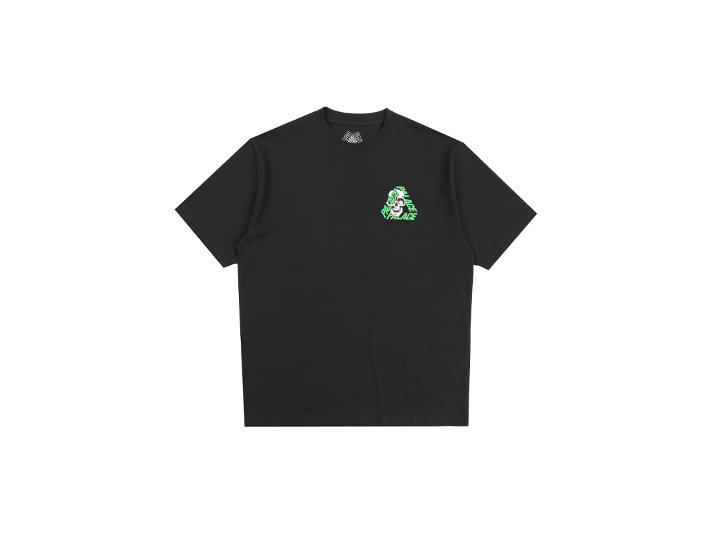 Palace Mens P3 Skull T-Shirt Black